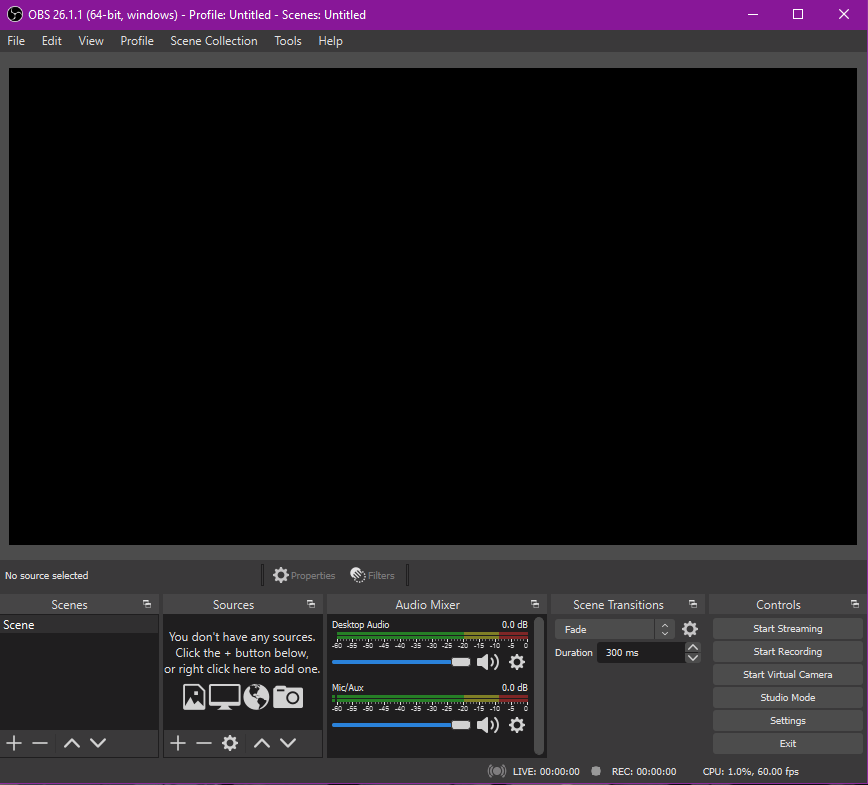 Stream Layout Tutorial 3 Be Right Back Screen OBS