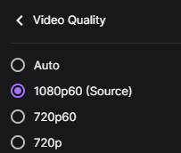 Transcodes / Transcoding | OBS